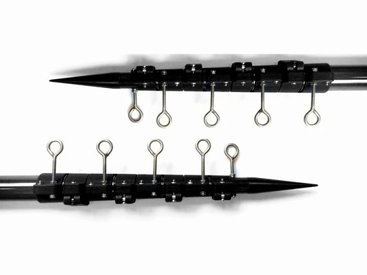 Retractable 1700mm Boat Carbon Telescoping Outrigger Pole