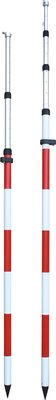 3 section carbon fiber prism pole Carbon & Fiberglass Hybrid Composite Pole