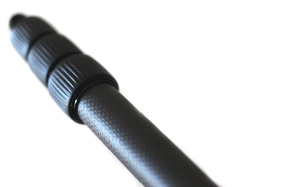 7'2" portable Telescopic carbon fiber boom pole microphone stage pole