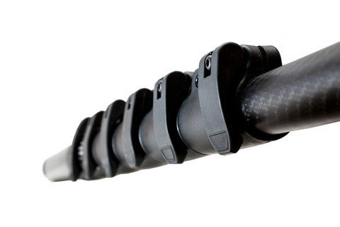 Black 9 Foot travel carbon fiber Camera crane jib arms / camera pole