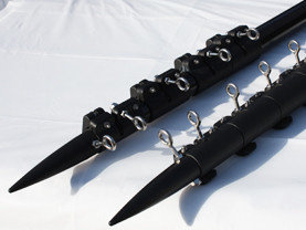 15ft Carbon fiber Outrigger Poles / retractable carbon fiber outrigger