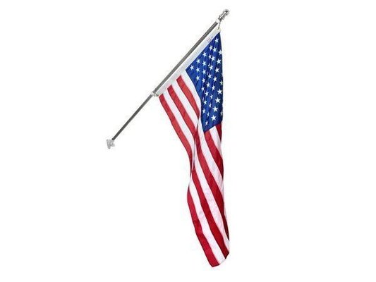 portable 6FT telescoping fiberglass flag pole / advertising fiberglass telescoping pole