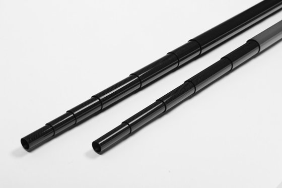 high strength Radio translucent 55FT carbonfibre telescoping pole for antenna