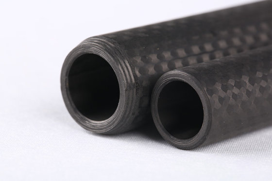 Custom 3k Glossy Twill High Modulus Carbon Fiber Pole