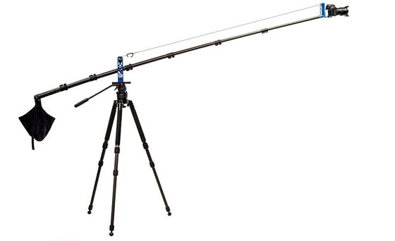 retractable carbon fiber Telescoping Poles jib arm crane with tripod 15FT