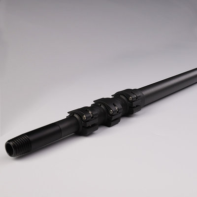 35ft Matt Glossy Carbon Fibre Window Cleaning Poles Corrosion Resistance