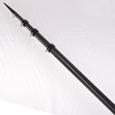 High Stiffness Twill Carbon Fiber Outrigger Poles 3k Corrosion Resistance