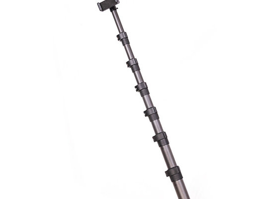 Custom Made 100% Carbon Fiber Camera Pole With Positive Clamping Action