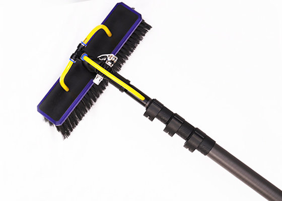Wear Resistance Carbon Fibre Window Cleaning Poles With Clamps Colorful