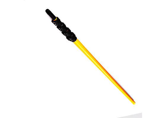 Wear Resistance Carbon Fibre Window Cleaning Poles 50% Glossy Surface