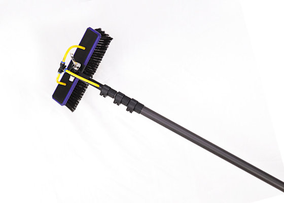 Hybrid Carbon Window Cleaning Pole , Eco Friendly Telescopic Window Cleaning Pole