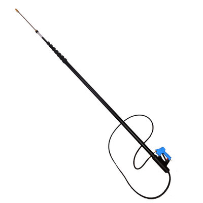 Long Reach 55ft Telescoping Poles With High Pressure Cleaning Systems
