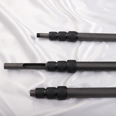 Extension Microphone Carbon Fiber Boom Pole For Video Corrosion Resistance