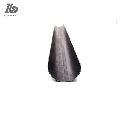 3K Matte Surface Carbon Fiber Tube Length 1m In Black Color Light Weight