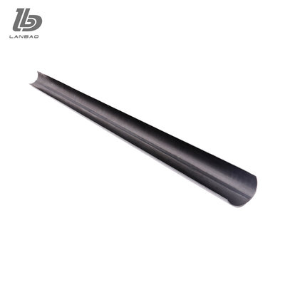 3K Matte Surface Carbon Fiber Tube Length 1m In Black Color Light Weight