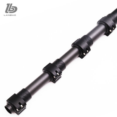 45 Foot Fiberglass Telescoping Antenna Mast Pole For Radio , Top Load About 3kg
