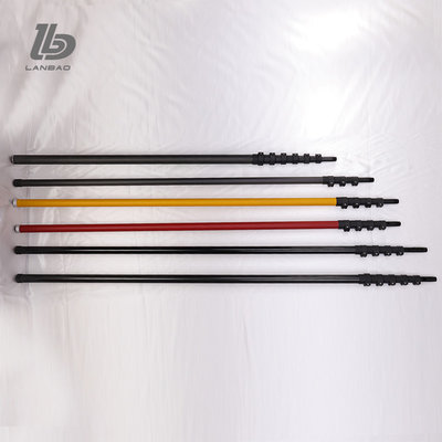 45 Foot Fiberglass Telescoping Antenna Mast Pole For Radio , Top Load About 3kg
