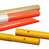 Fireproof telescopic clear fiberglass tubes with good quality