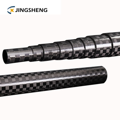 Telescoping Vinyl Carbon Fiber Tube For Tarp Pole
