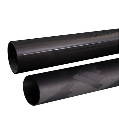 Triangle Epoxy Resin OEM / ODM Carbon Fiber Piping