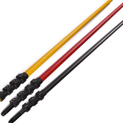 60ft telescopic pole system hybrid carbon fiber pole