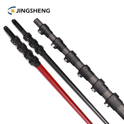 40 foot carbon fiber telescoping extension pole lock us thread painting
