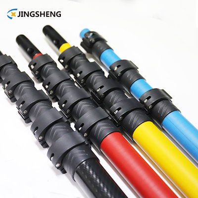 40 foot carbon fiber telescoping extension pole lock us thread painting