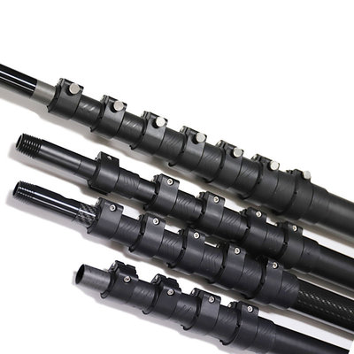 60ft telescopic pole system hybrid carbon fiber pole