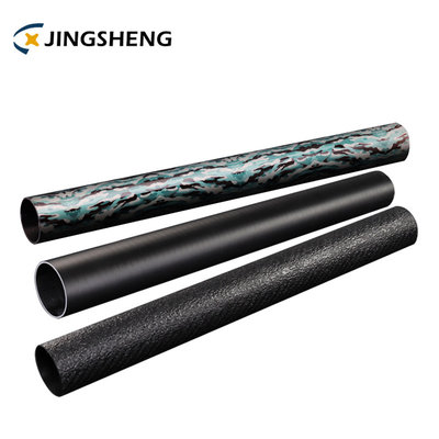 3k Twill Clear Carbon Fiber Tubes High Strength