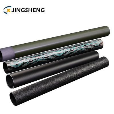 3k Twill Clear Carbon Fiber Tubes High Strength