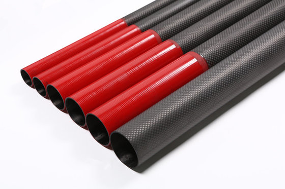 Long reach 55FT high strength Carbon Fiber Telescopic Pole carbon fibre