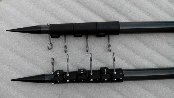 15 foot salter water stable carbon fiber outrigger Poles for offshore fishing