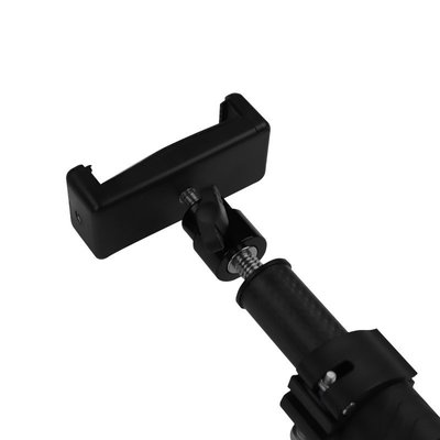 Black 3K Carbon Fiber Telescopic Pole Camera Mast