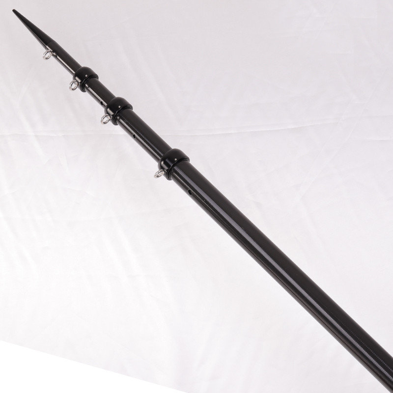 High Stiffness Twill Carbon Fiber Outrigger Poles 3k Corrosion Resistance