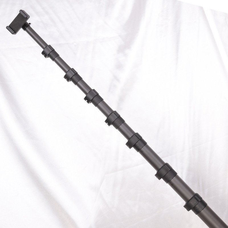 Hybrid 15FT Carbon Fiber Camera Pole With Tripod Colors Customized