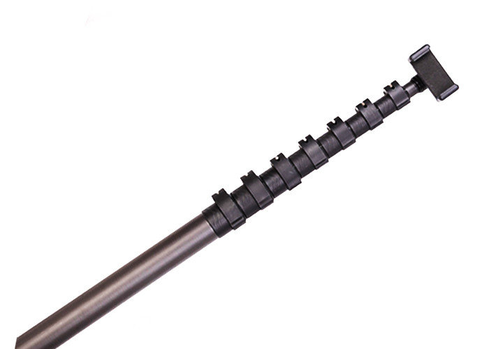 25 Foot Carbon Fiber Camera Pole Jib Black Surface High Corrosion Resistance