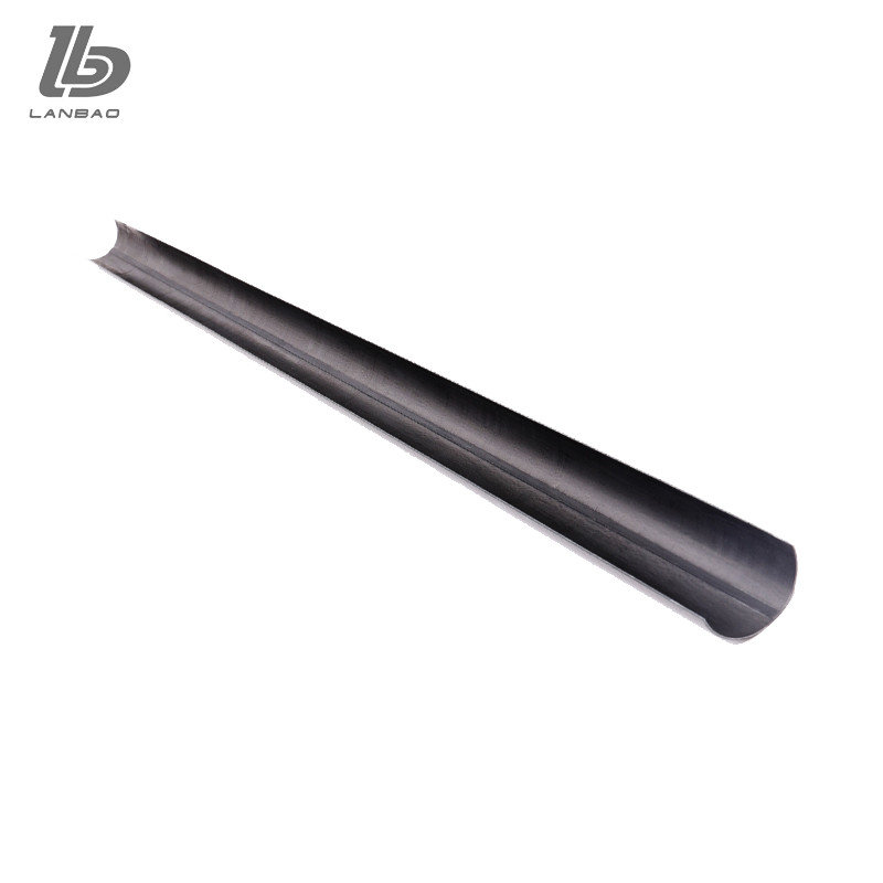 3K Matte Surface Carbon Fiber Tube Length 1m In Black Color Light Weight