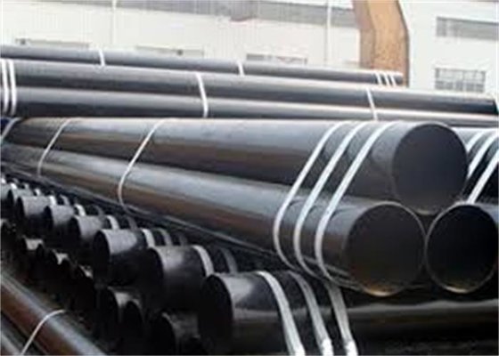 Welded Carbon Steel Pipe , Standard Steel Pipe ISO9001 Certification