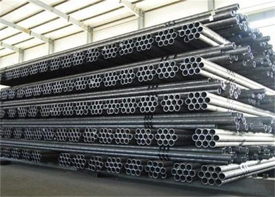 ISO Standard Alloy Steel Tube Black Painting Surface Customized Size