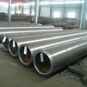 20mm Brushed Stainless Steel Pipe , Thin Wall Stainless Steel Tube