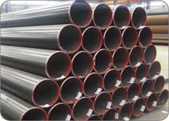 30mm Red Seamless Steel Pipe , Schedule 80 Steel Pipe Customized Size