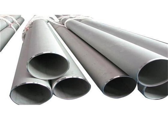 Brushed Stainless Steel Tube Welded Seamless Type Long Working Lifespan