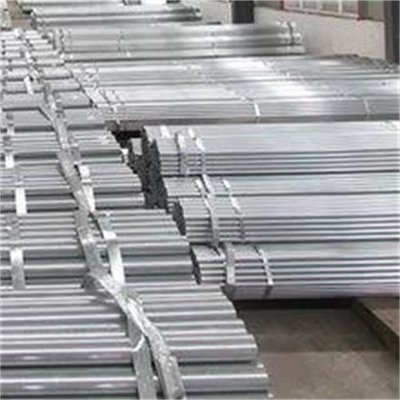 White Hot Dip Galvanized Steel Pipe , Galvanized Steel Plumbing Pipe