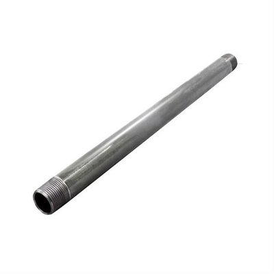 White Hot Dip Galvanized Steel Pipe , Galvanized Steel Plumbing Pipe