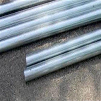 Schedule 40 Galvanized Steel Pipe , Galvanised Steel Tube White Color