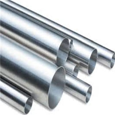 Schedule 40 Galvanized Steel Pipe , Galvanised Steel Tube White Color