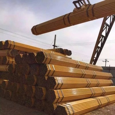 Hogalvanized Black Steel Pipe Hot Rolled Technique API Certification