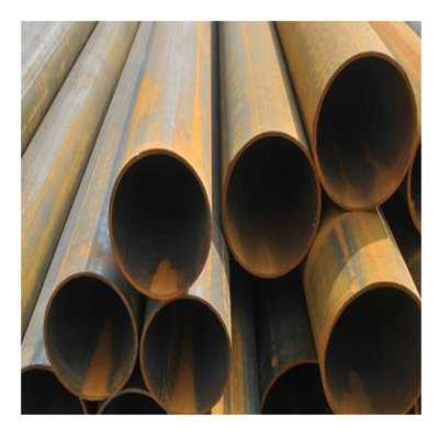 10mm 30mm Welded Steel Pipe / Galvanized Black Steel Pipe Length 2m-12m