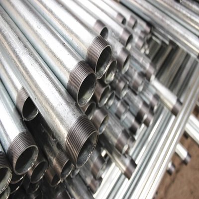 Welding Black Steel Pipe Thickness 1.2mm-20mm Galvanized Surface Treatment