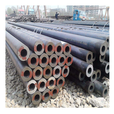 Small Diameter Black Steel Tube , Black Carbon Steel Pipe OEM Service